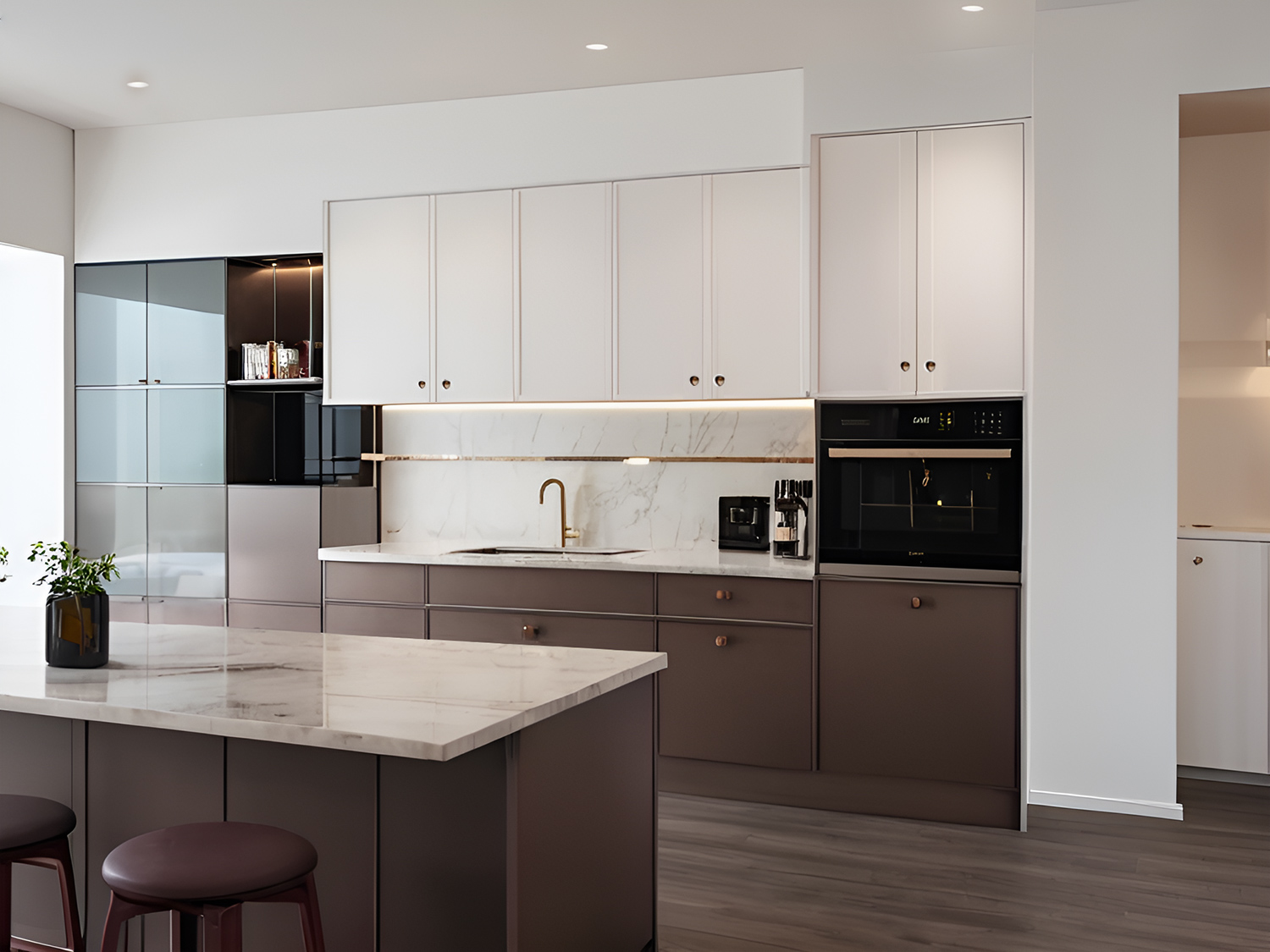 Different Cabinet Finish | Kitchen Cabinet Modern Designs - AIS